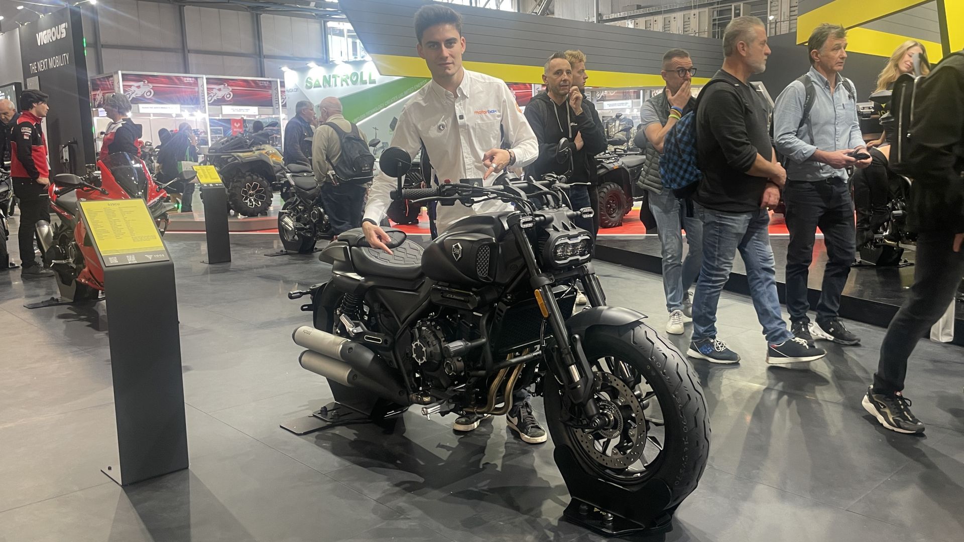 Voge Trofeo 525CU: a EICMA 2023 la Cruiser in video