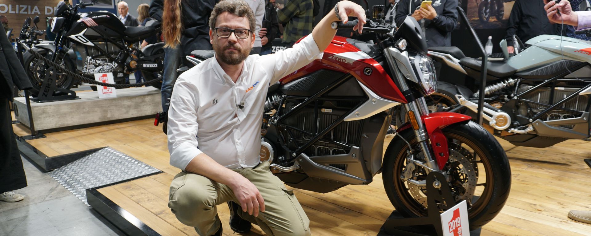 Zero Motorcycles SR/F lo moto elettrica in video da Eicma 2019 - MotorBox